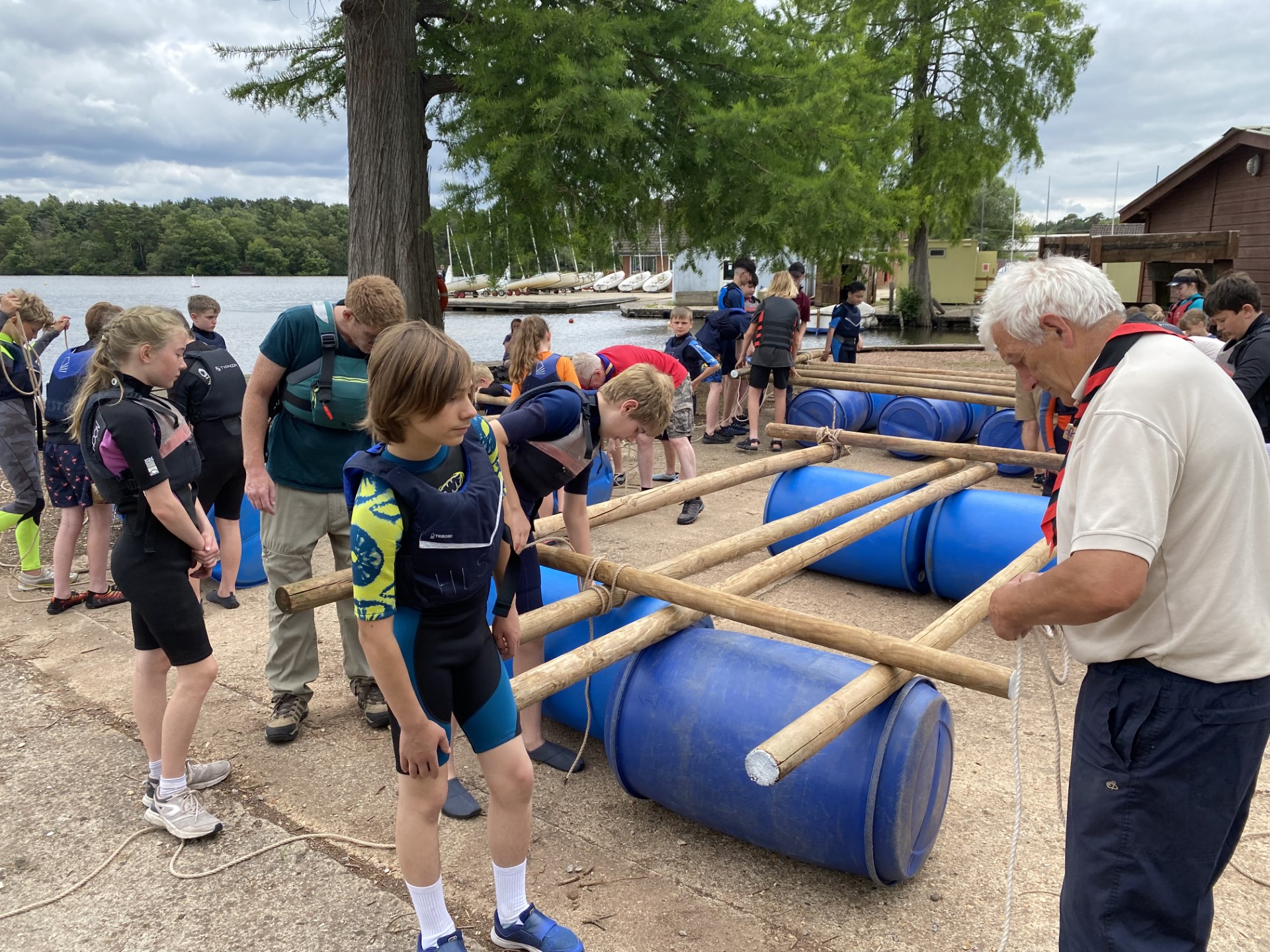 Scout District Raft Race – Bramshill Scout District