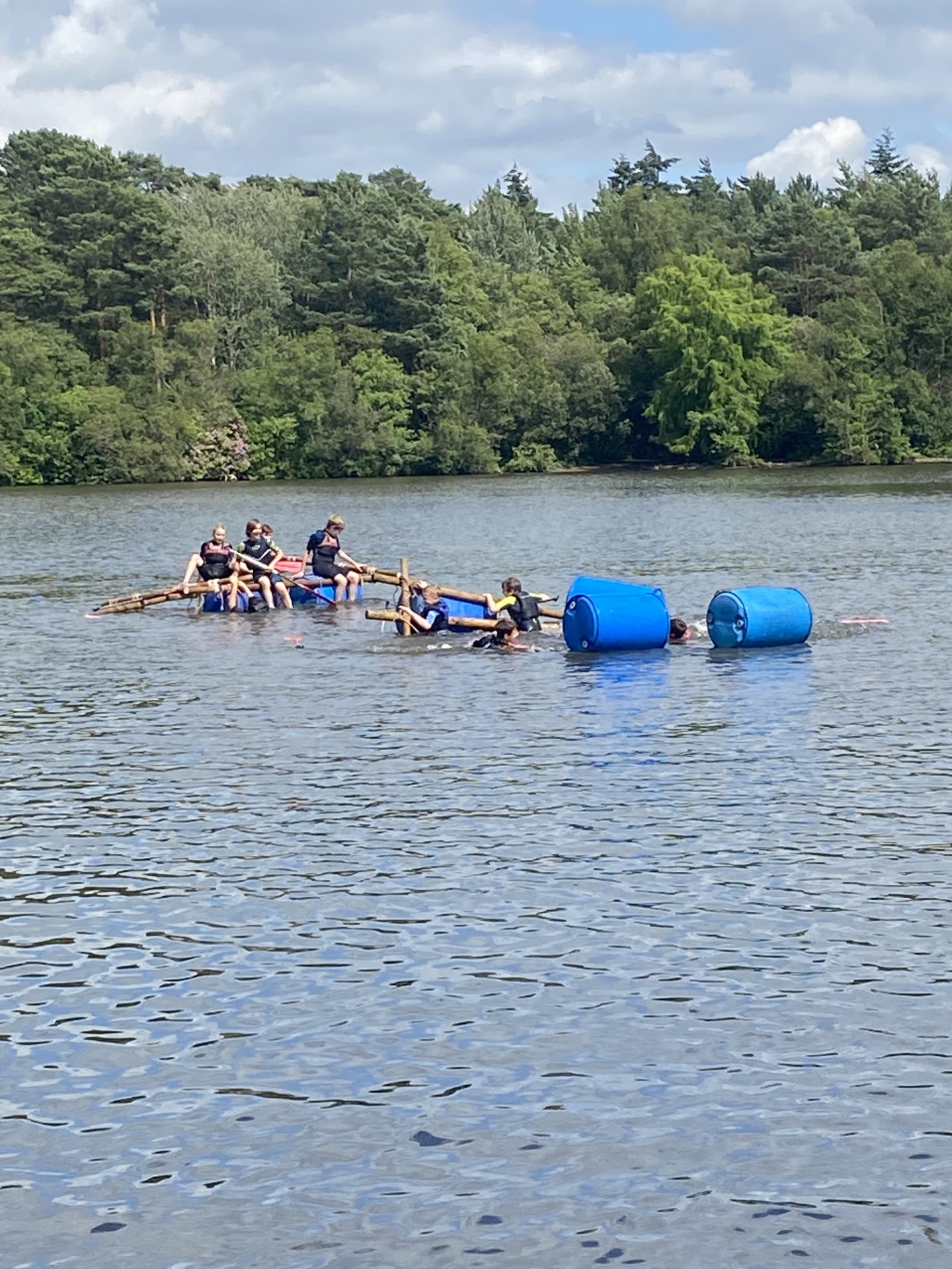 Scout District Raft Race – Bramshill Scout District